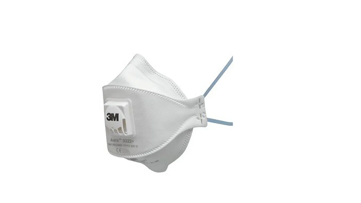 3M Aura FFP2 Valved Particulate Respirator - Box of 10 — 3P Consumables