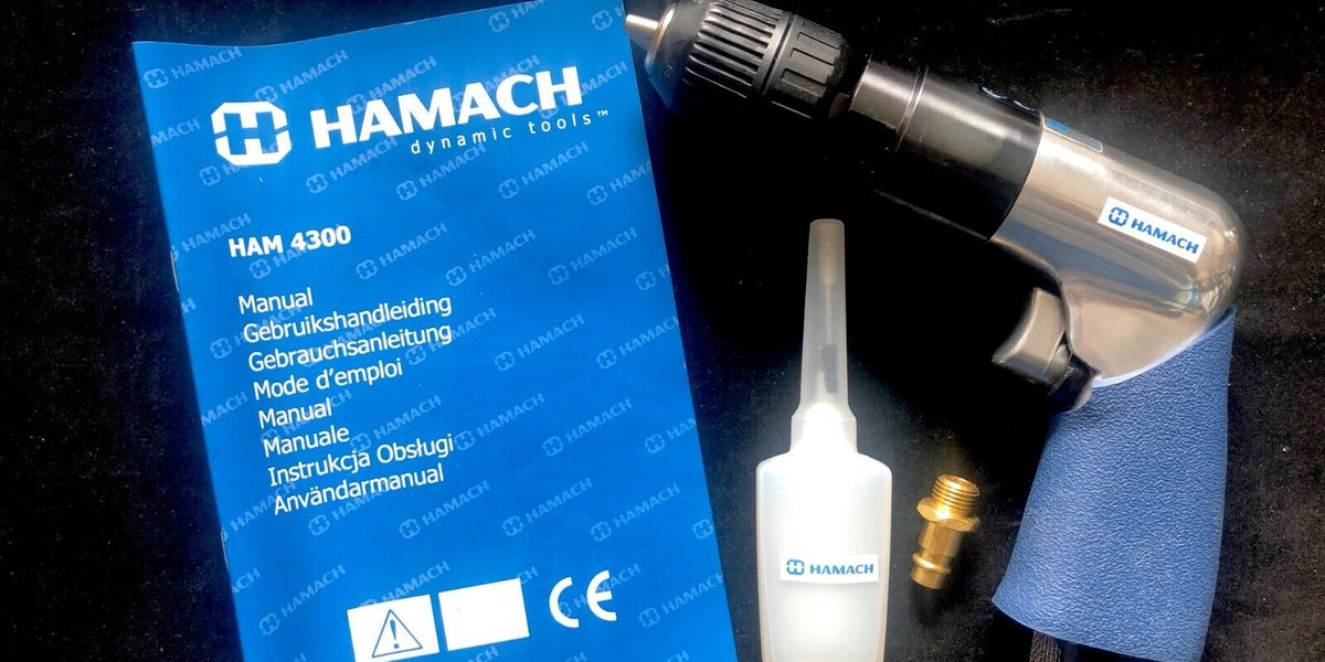 Hamach 4300 Pneumatic Grinding Machine Polishing Machine & Bolt Machin ...